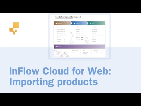 How to import data to inFlow Cloud - inFlow Inventory