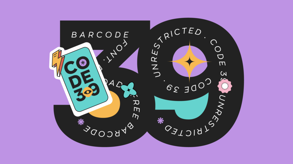 Free Code 39 (3 of 9) Barcode Font: Download & Use Unrestricted