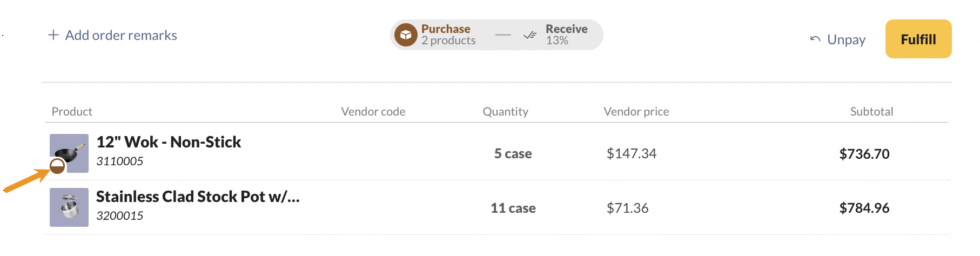How to partially receive products on a purchase order - inFlow Inventory