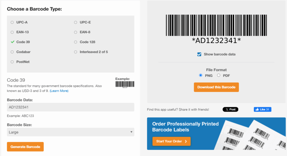 3 Free Barcode Generators for Inventory Management: Our Top Picks
