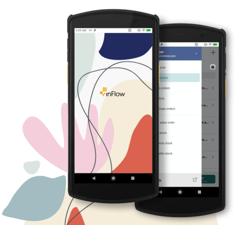 Smart Android Barcode Scanner Gun for Warehouses