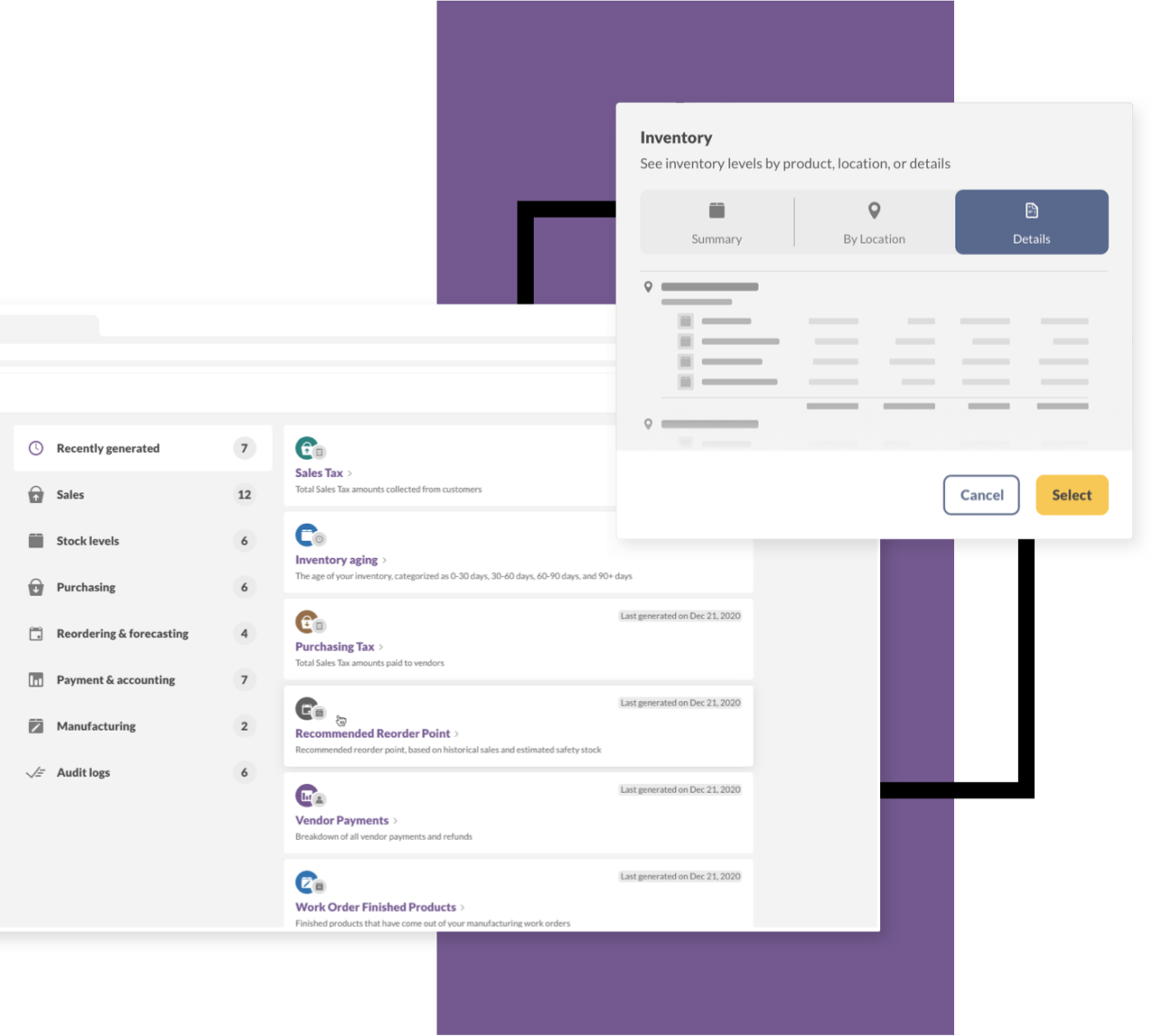 inFlow vs. Excel - inFlow Inventory