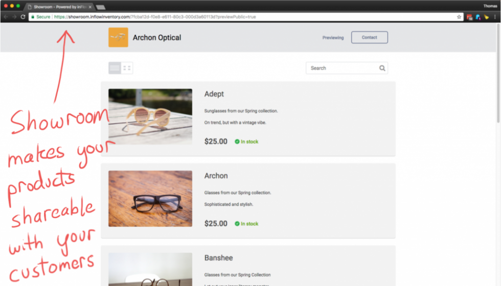 Manage and Promote Your Products with Online Showroom