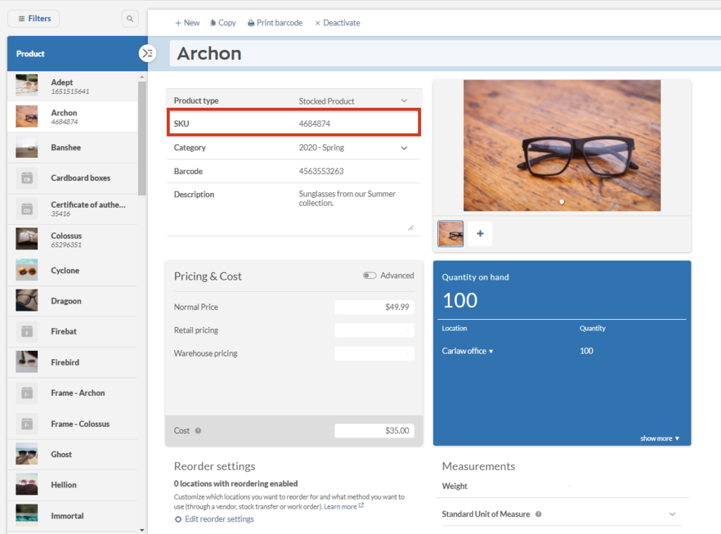 How to set the product display options (SKU or product description ...