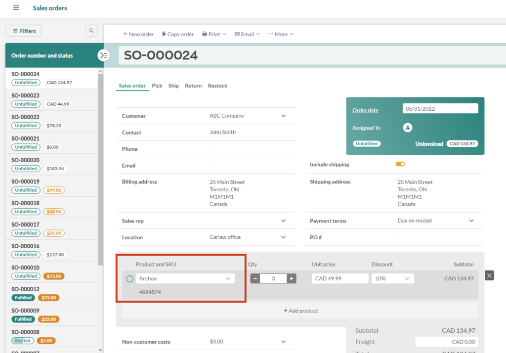 How to set the product display options (SKU or product description ...