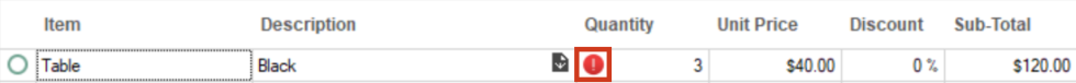 What do the order symbols mean? - inFlow Inventory