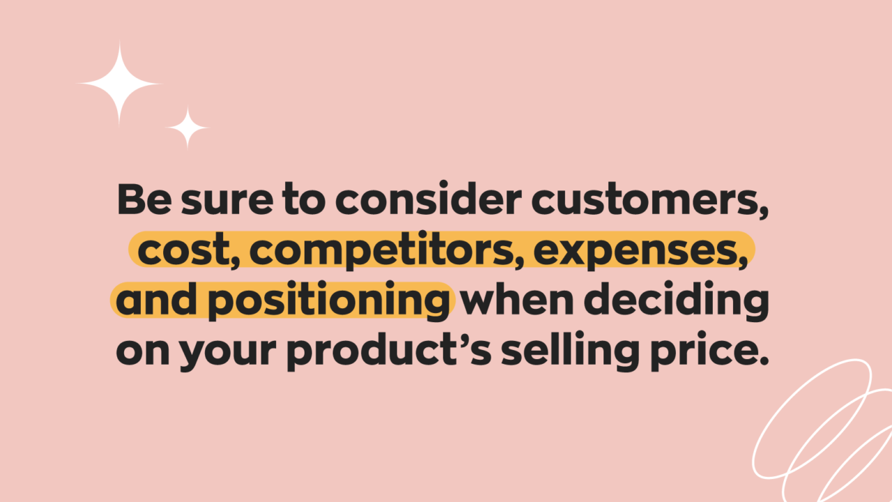How to Use the Selling Price Formula to Price Your Products