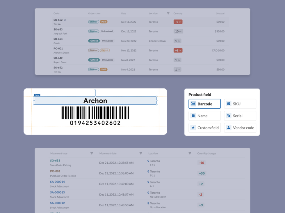 inFlow Label Designer, Inventory Movement History, and More!