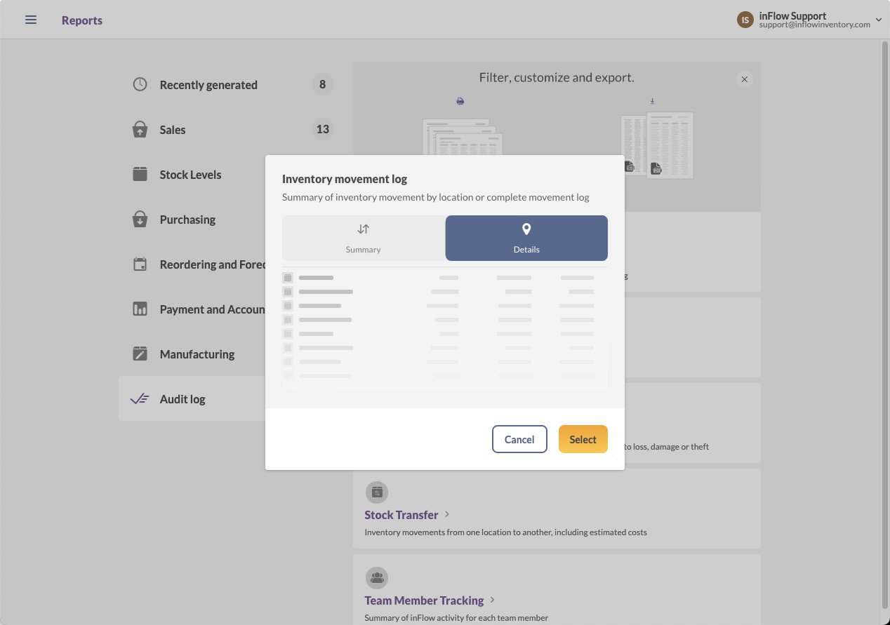 How to create and track serial numbers - inFlow Inventory