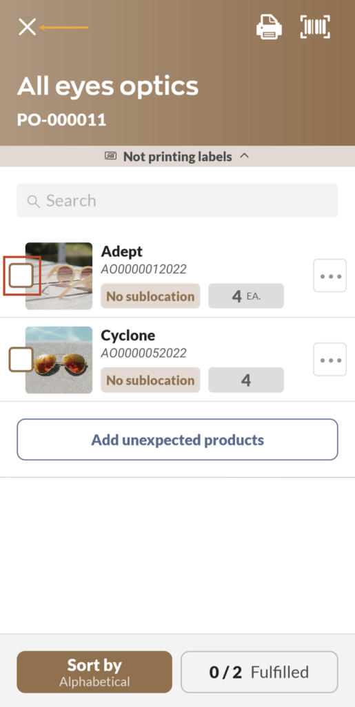 How to partially receive products on a purchase order - inFlow Inventory