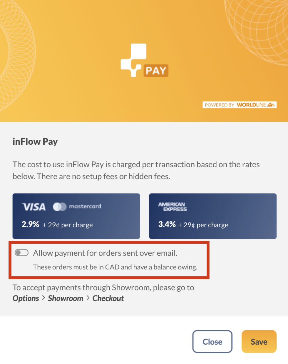 inFlow Pay: Accepting payments in inFlow - inFlow Inventory