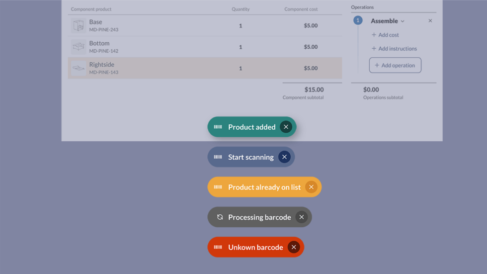 Attachments, Multiple Barcodes, and Improved Barcode Scanning