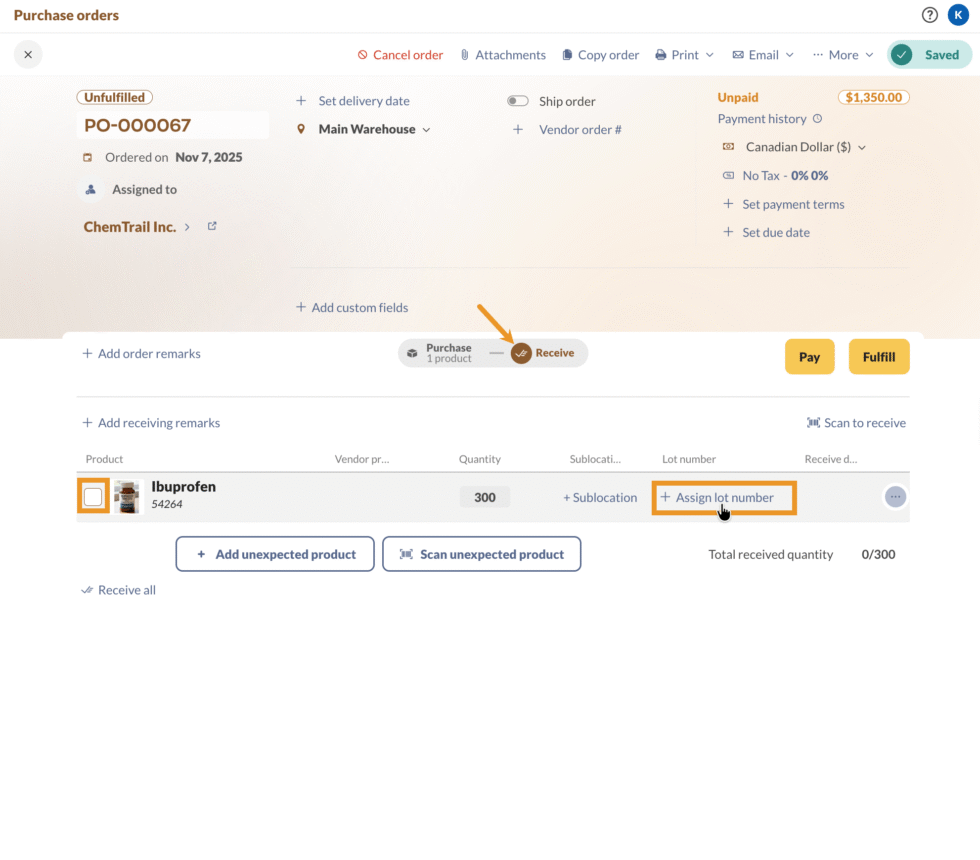 Lot numbers & expiry dates: end-to-end product traceability (beta ...